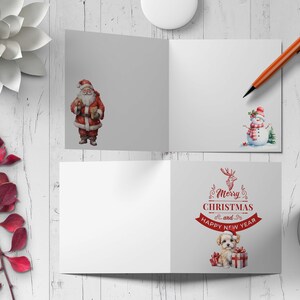 Giftcard Set (20 Pcs ) Christmas, Santa, Happy New Year, NT – 070 - Etsy