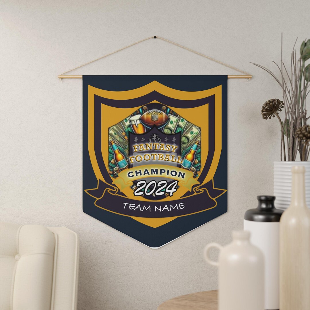 Fantasy Football Championship Banner, Customizable - Etsy