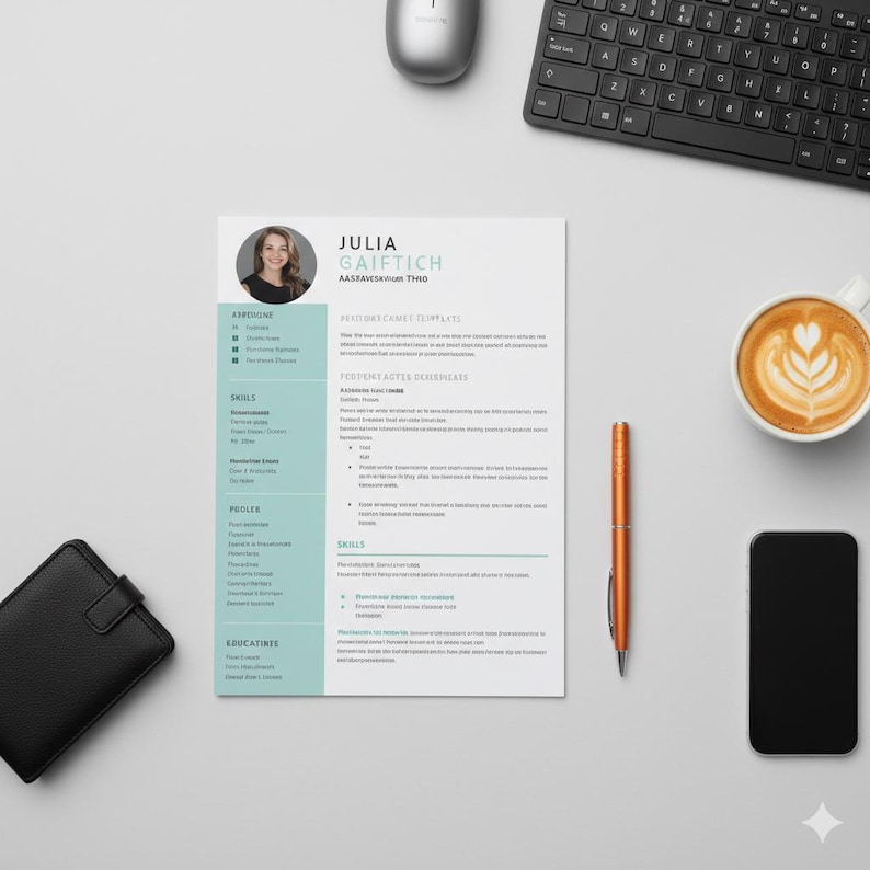 Editable Modern CV TEMPLATE for Microsoft Word Professional Resume ...