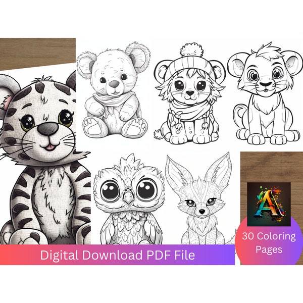 Animal Cute - Etsy