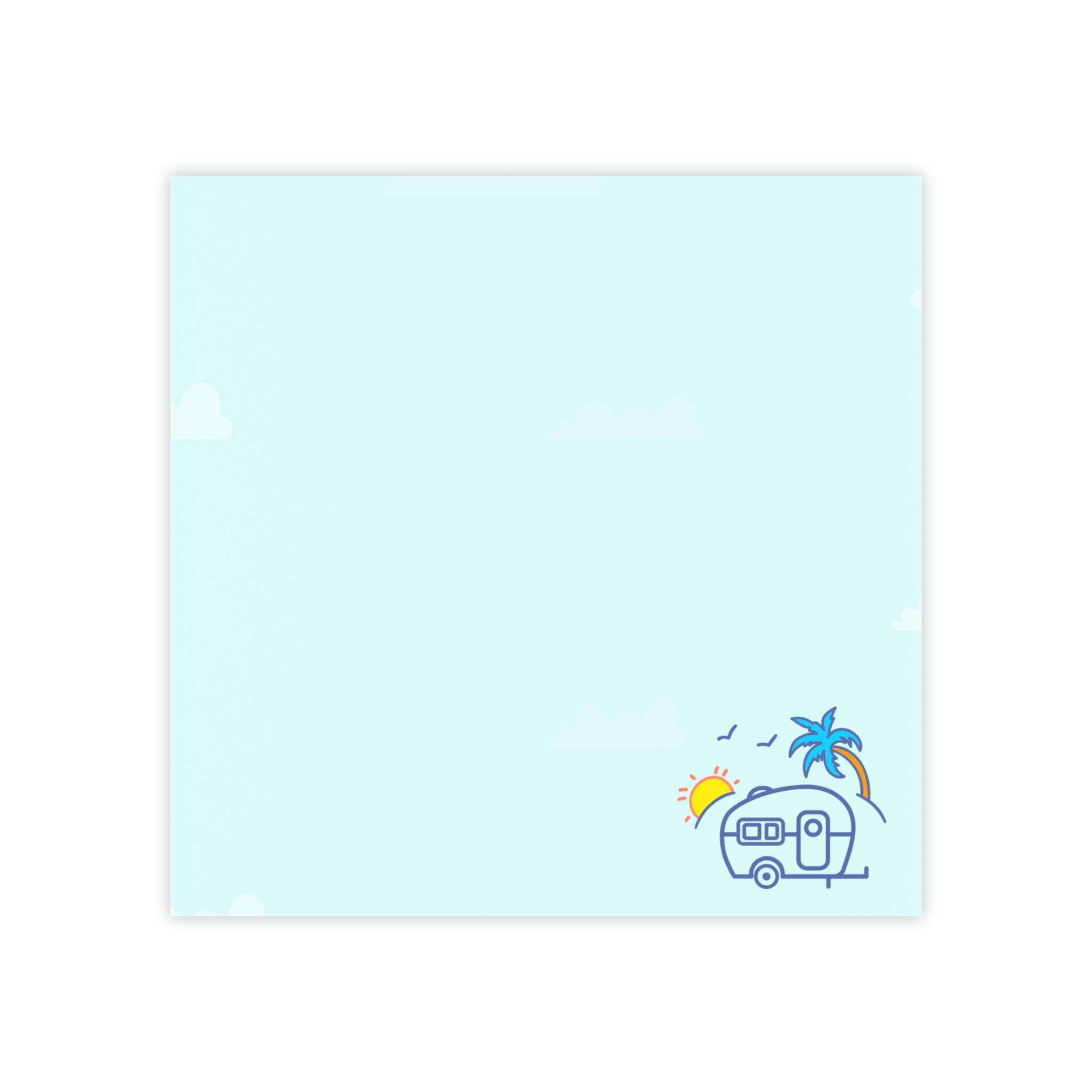 RV Life, Tavel, Sunshine, 4x4, Blue, Sticky Notes, List, Clouds, Palm ...