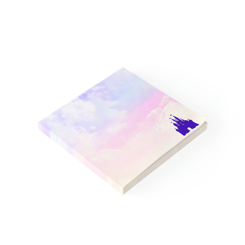 Castle Cinderellas Castle Disney Disneyland Sticky Notes - Etsy