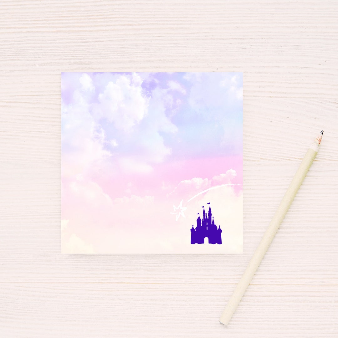 Castle, Cinderellas Castle, Disney Inspired, Sticky Notes, Office ...