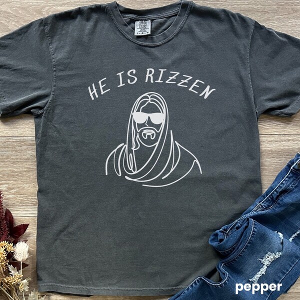Jesus Rizzen T Shirt - Etsy