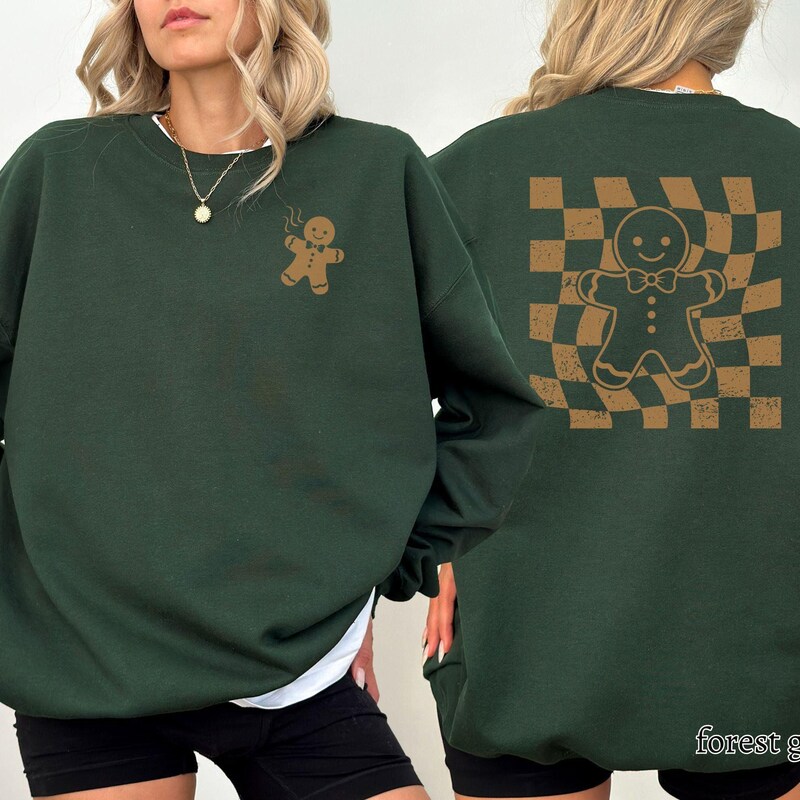 Gingerbread Man Sweater - Etsy