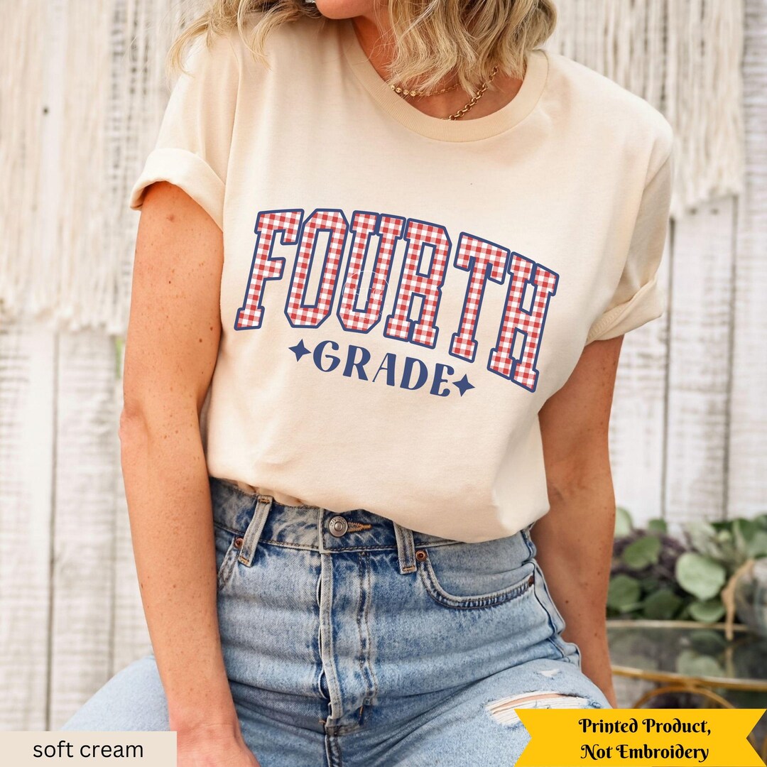 Fourth Grade Teacher Shirt, 4th Grade Teacher Squad Shirt,back to ...