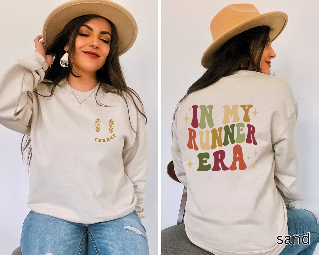 In My Runner Era Sweatshirt Runners Sweatshirt Gift for - Etsy