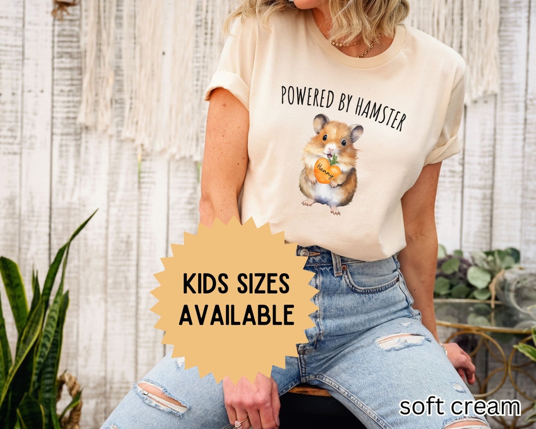 Custom Hamster Shirt, Cute Hamster Lover T-shirt Gift for Hamster Owner ...