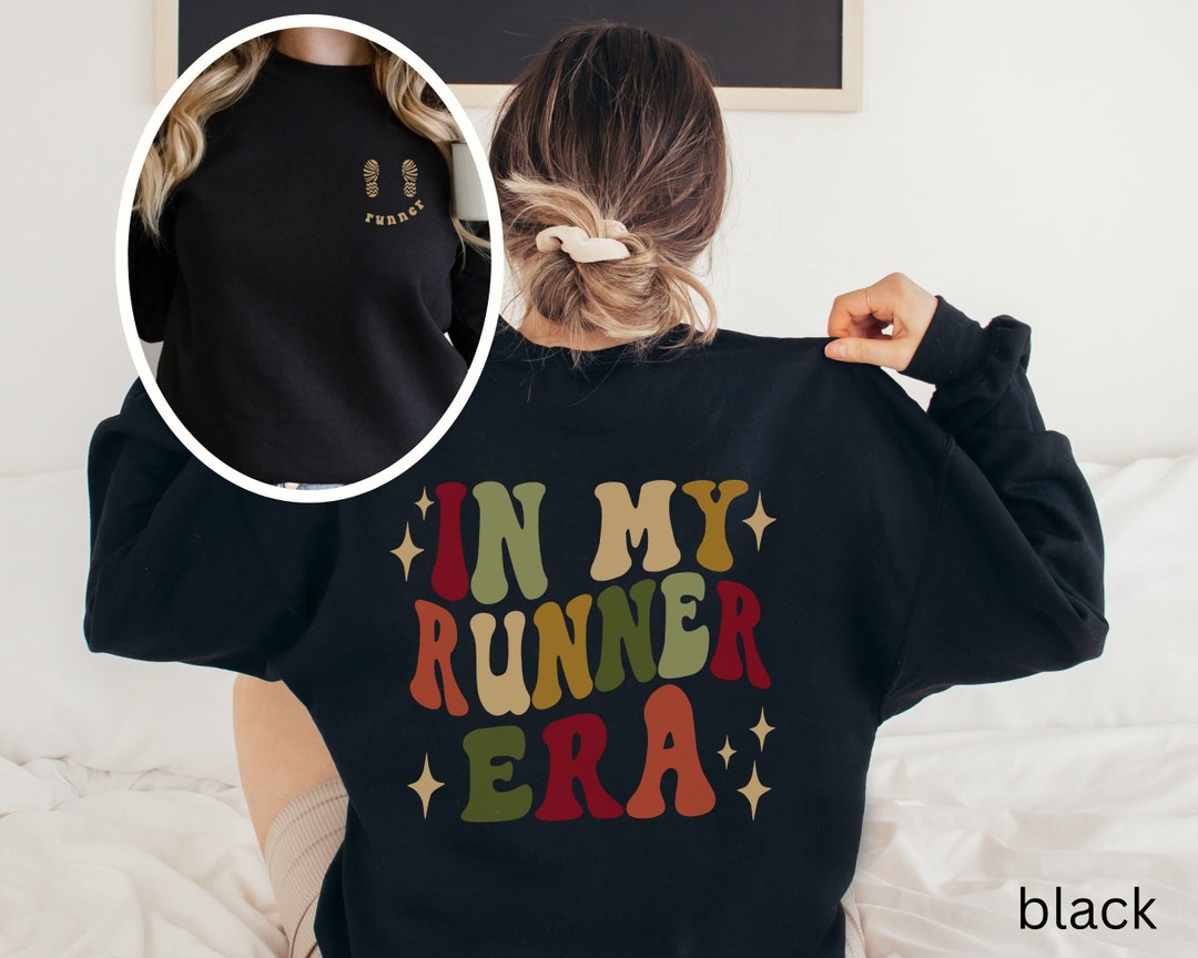 In My Runner Era Sweatshirt, Runners Sweatshirt, Gift for Marathon ...