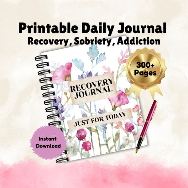 Recovery Journal - Etsy