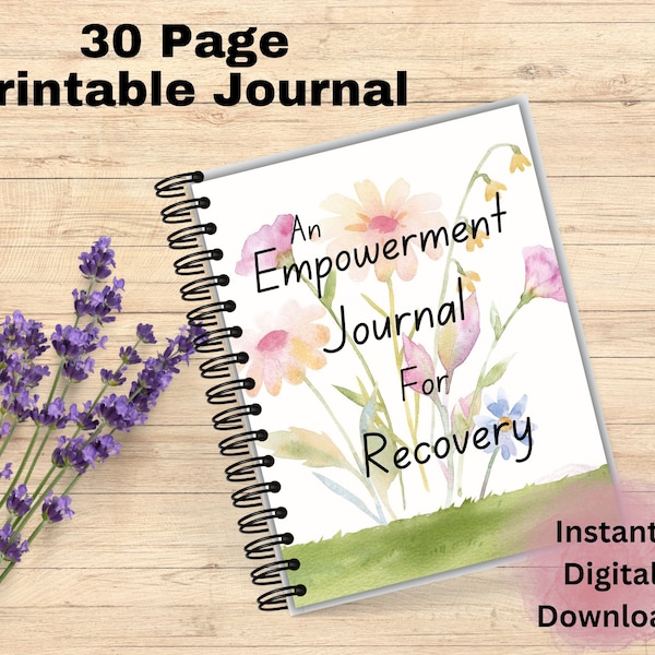 Recovery Journal - Etsy