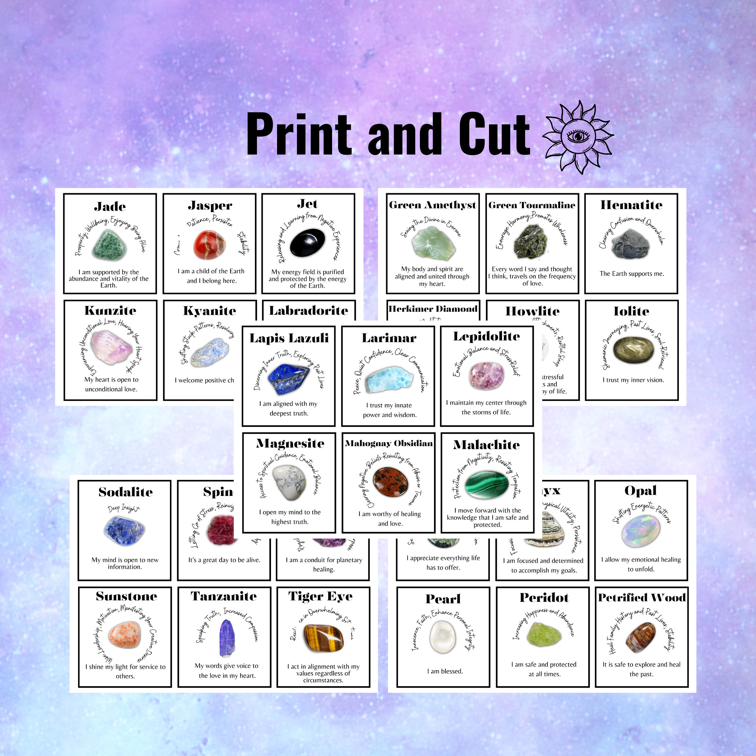 Daily Affirmations, Crystal Healing, Manifest Intentions, Inspirational ...