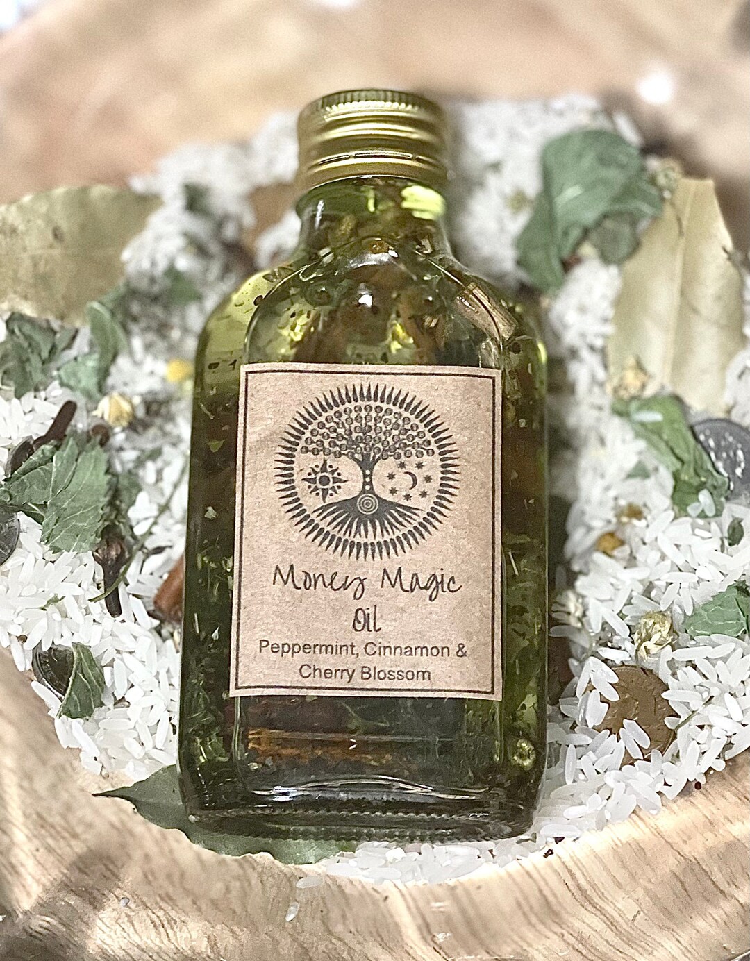 Money Magic Oil, Ritual Oil, Abundance Oil - Etsy