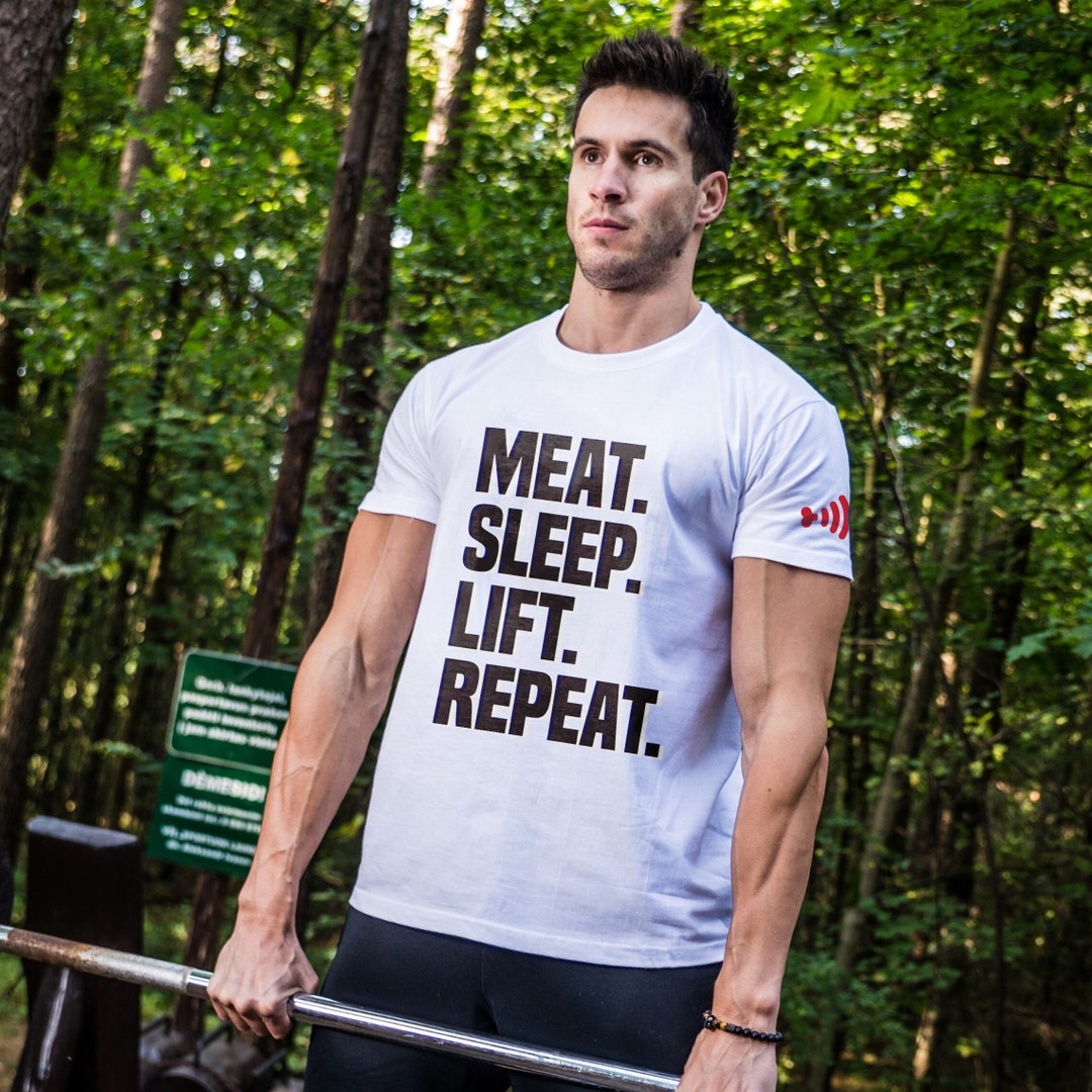 Meat. Sleep. Lift. Repeat. Carnivore Classic Unisex Crewneck T-shirt - Etsy