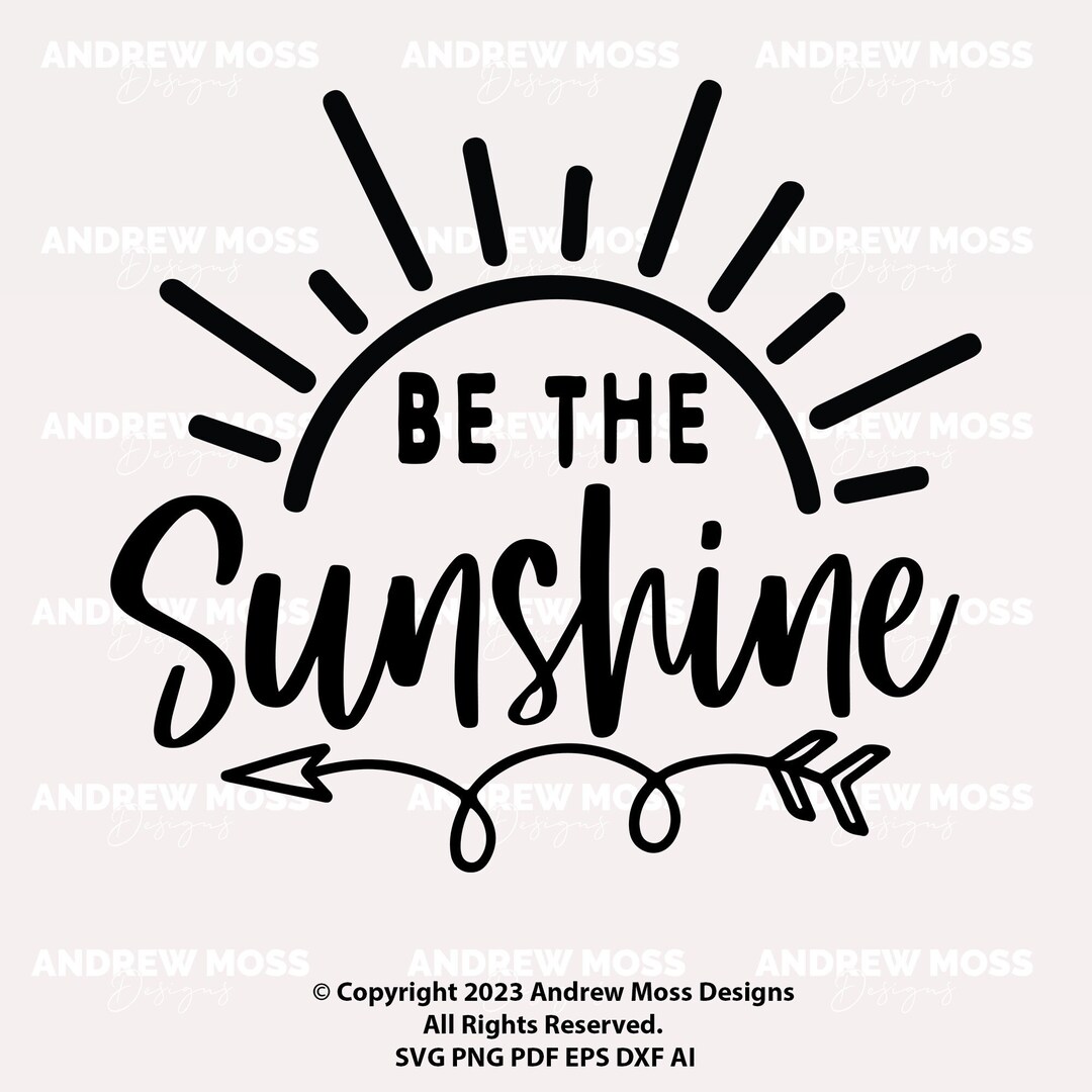 Be the Sunshine SVG PNG, Choose Joy Svg, Positive Svg, Happiness Svg ...