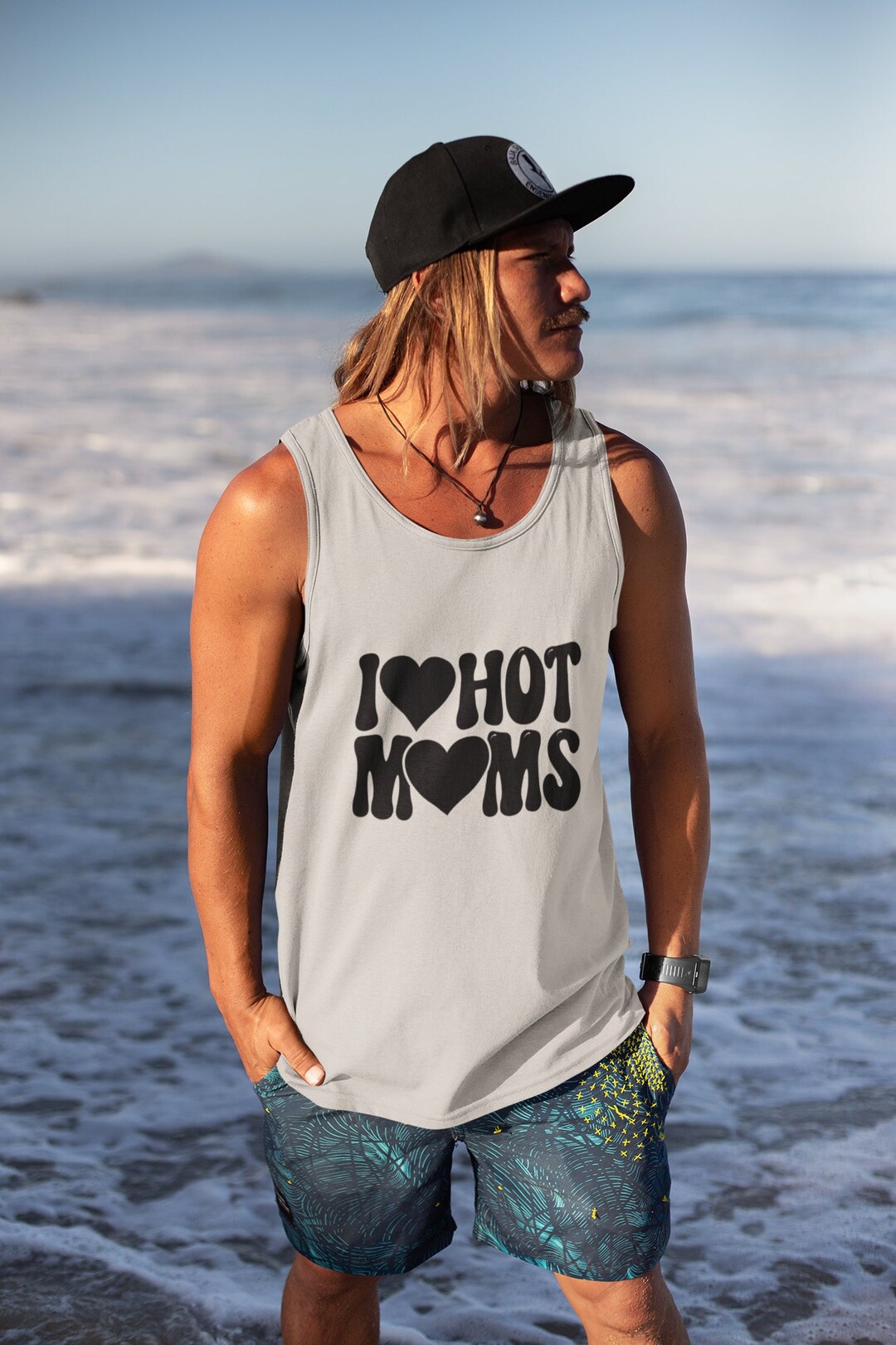 I Love Hot Moms Svg Png Pdf Love Svg Hot Moms Svg Love You Etsy
