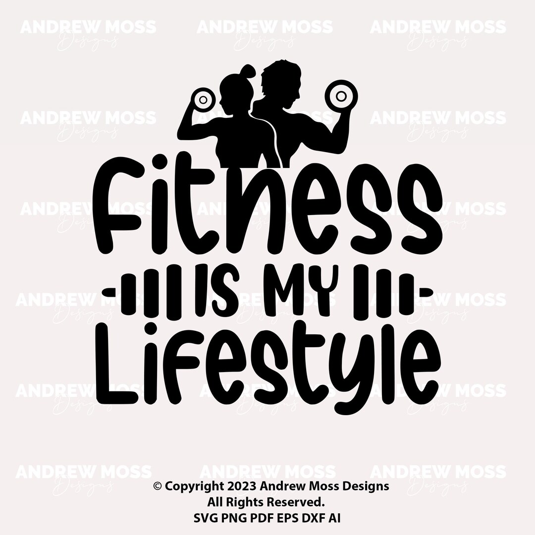 Gym Fitness SVG PNG PDF Workout Svg, Gym Life Svg, Gym Quote Svg ...