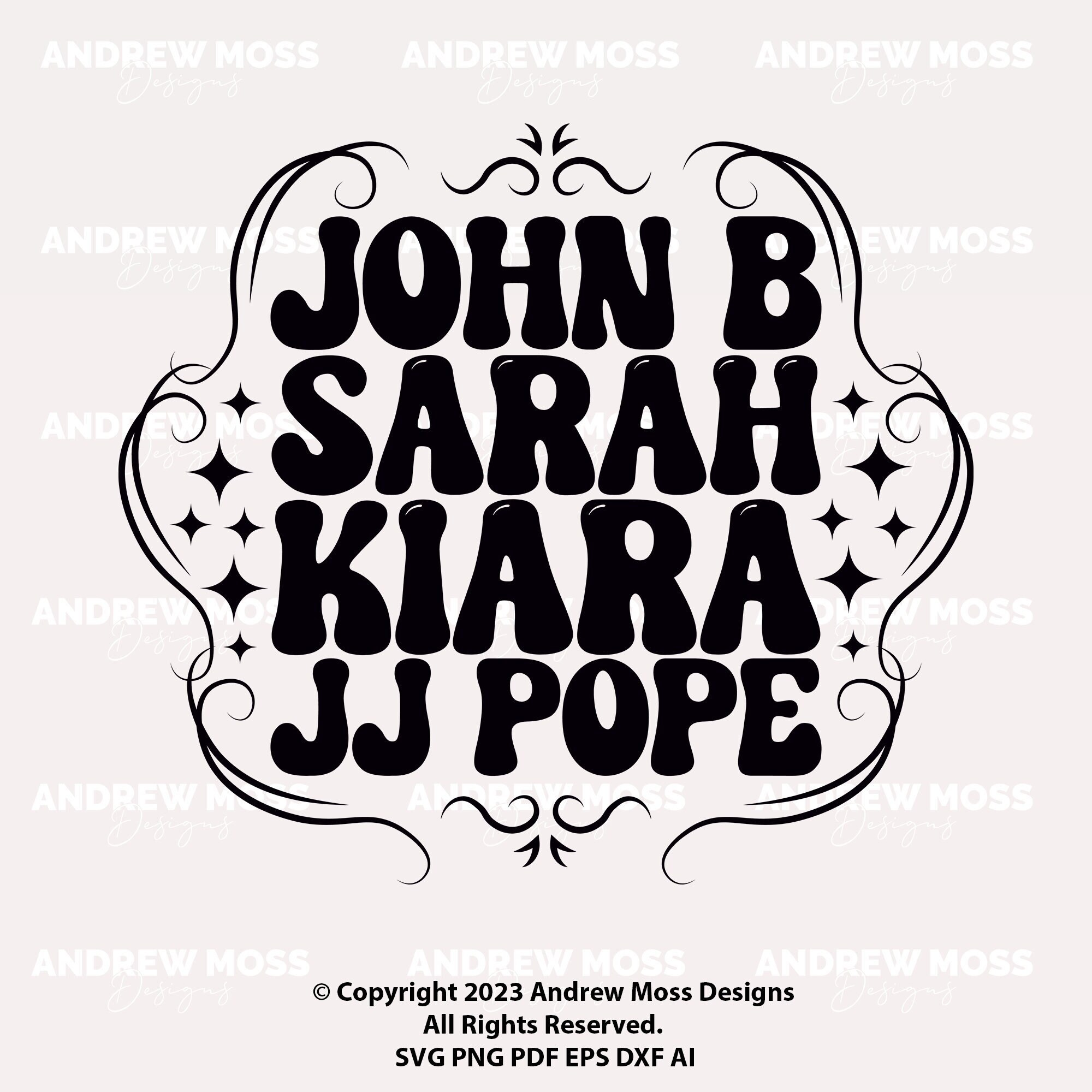 Outer Banks SVG T-shirt Design Outer Banks Print on Demand, OBX Print ...