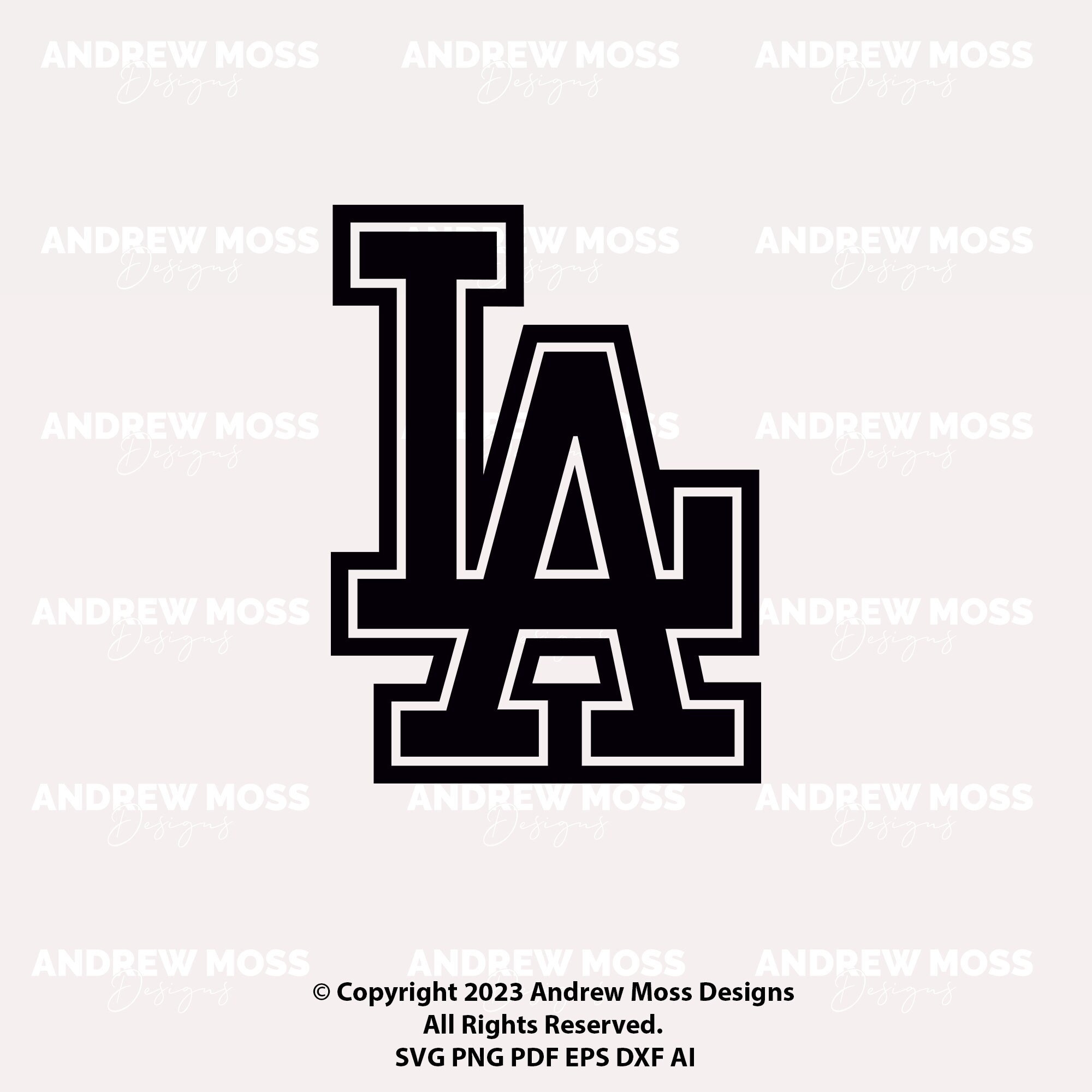 Los Angeles Svg, Los Angeles Silhouette, Los Angeles City Svg, LA Svg, City of Angels Svg, Cut ...