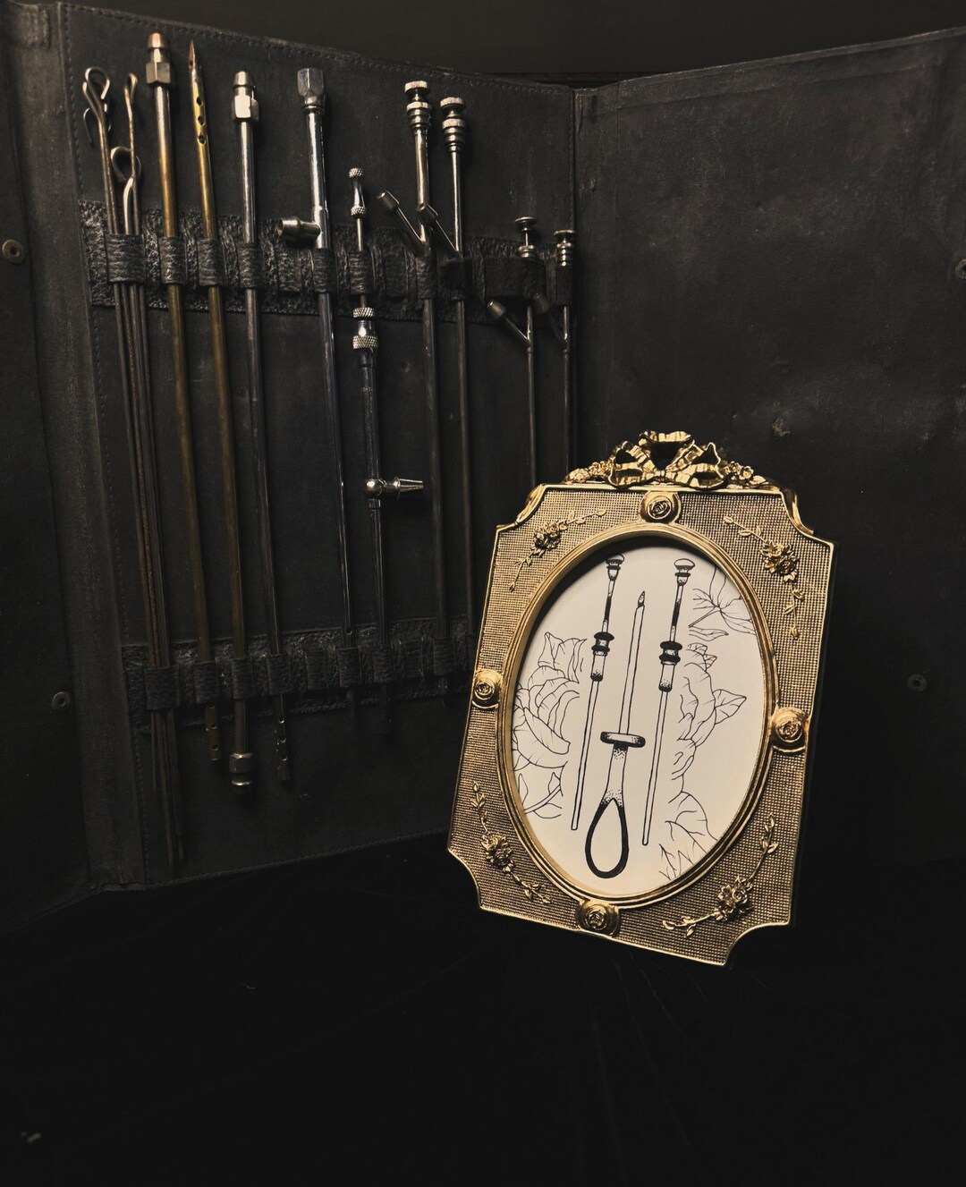 Embalming Equipment Print in |glass Frame | Bones and Skulls | Oddities ...