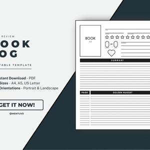 Book of the Year Printable Rate Your Favorite Books of the Year and ...