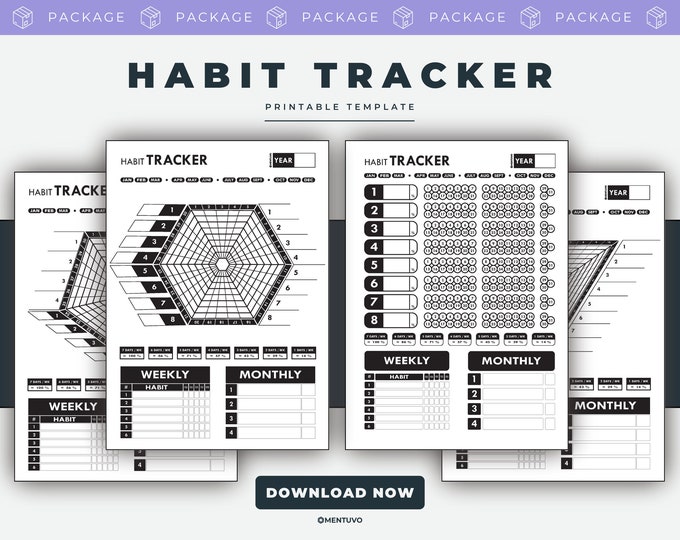Atomic Habits workbook, Atomic Habit Tracker, Druckbares Habits ...