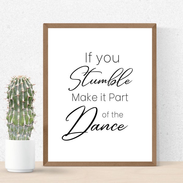 If You Stumble - Etsy