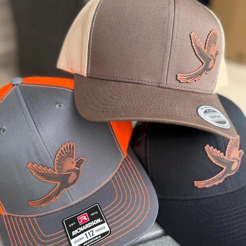 Flying Pheasant | Richardson 112 Adjustable Mesh Snapback Trucker Hat ...