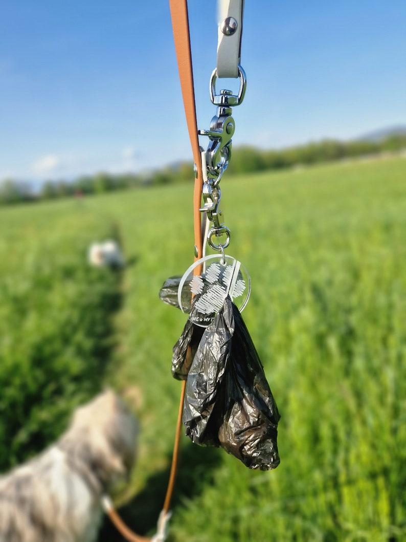 Dog Poop Loop , Dog Poop Bag Carrier , Dog Poop Holder Clip on Hands ...