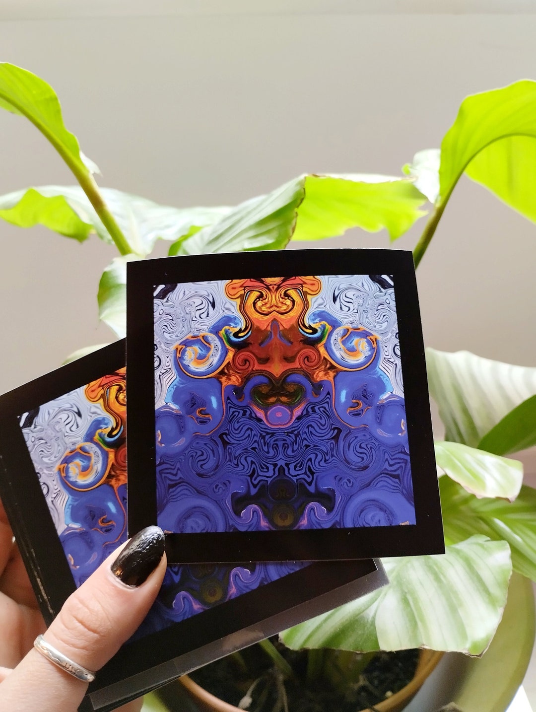 Sticker/decal Art Print - Etsy