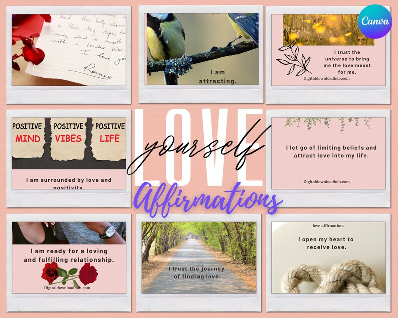 Positive Affirmations, Self Love, Self Esteem, Daily Reminders ...