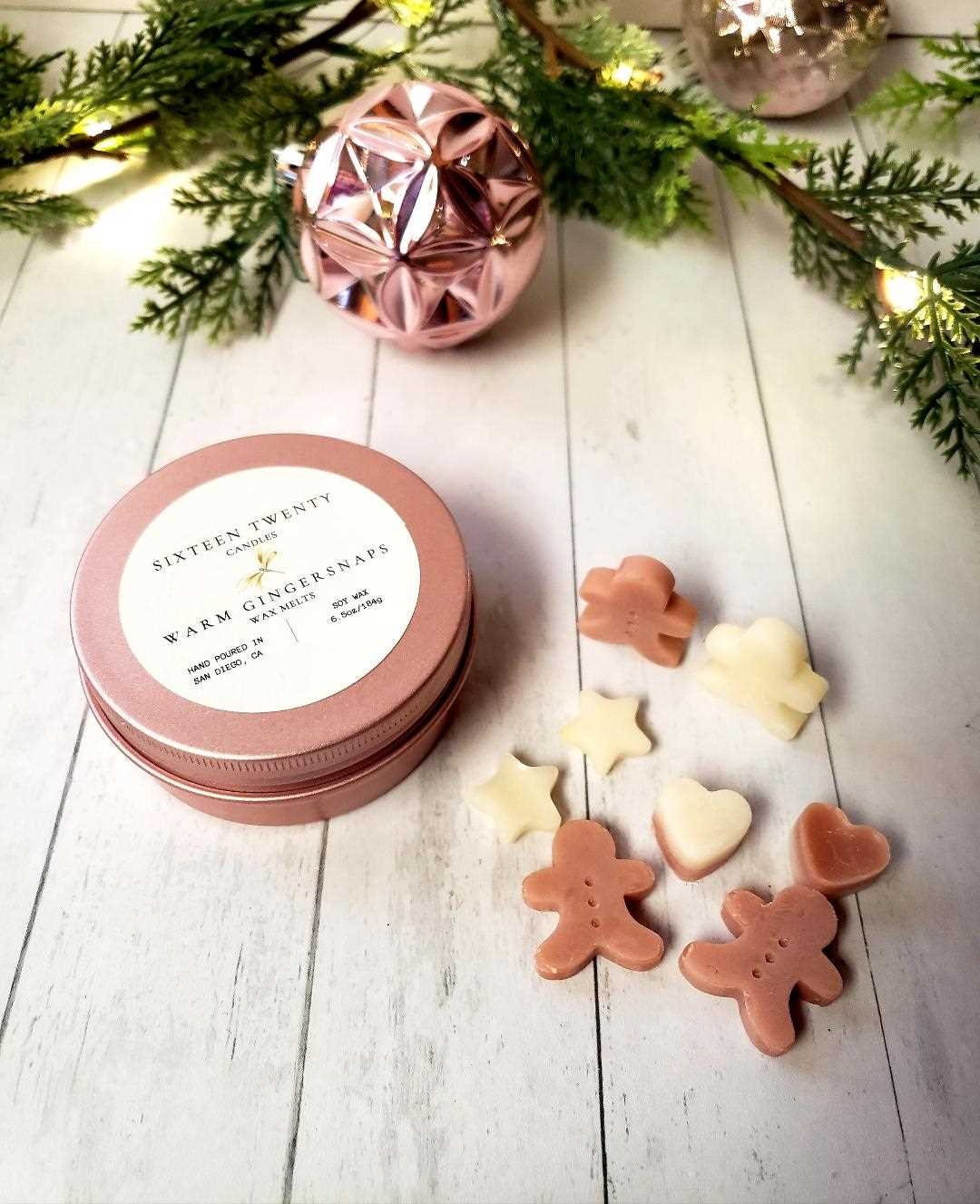 Warm Gingersnaps Wax Melts Soy Wax Melts, Hand Poured, Holiday Gift - Etsy