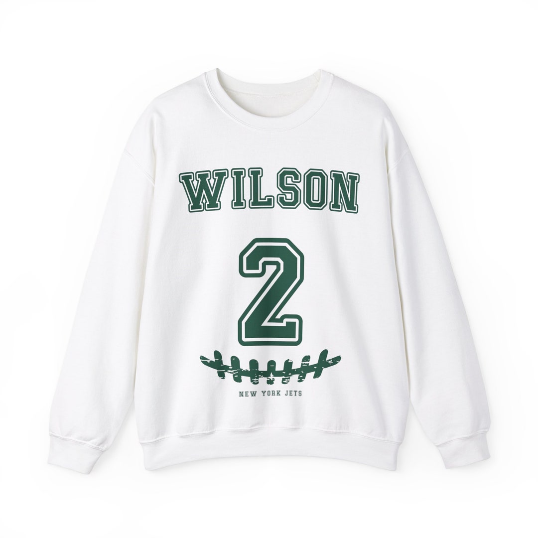Zach Wilson Sweatshirt, Zach Wilson Jersey, NY Jets Sweatshirt, NY Jets ...