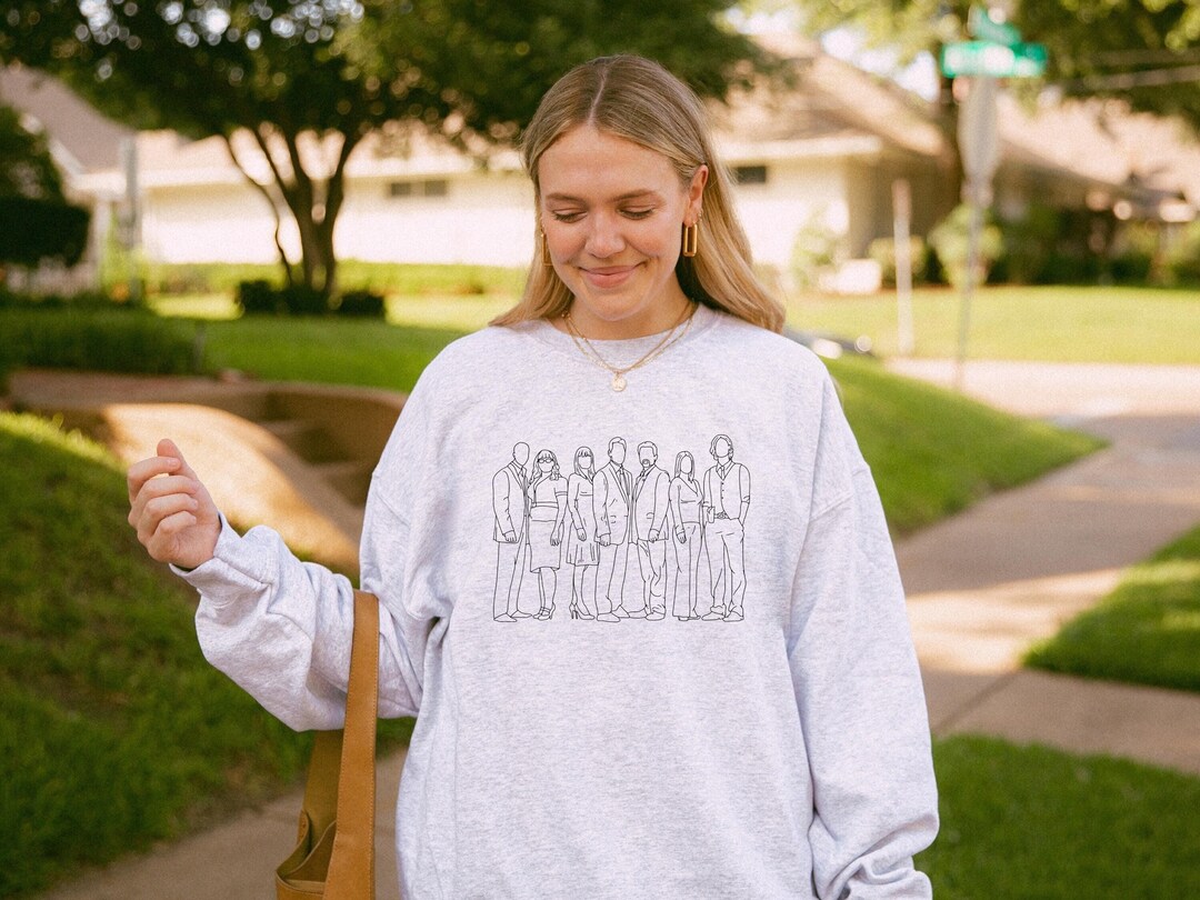 Criminal Minds BAU Cast Outline Sweater | Criminal Minds Inspired - Etsy