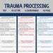 Trauma Processing Journal I 3 Color Bundle I Daily Thought Processing ...