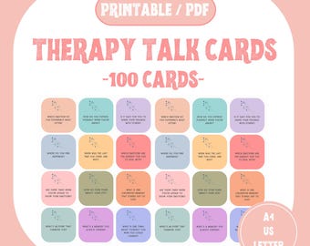 Therapy Question Cards for Teens: 100 DBT Conversation Starters ...