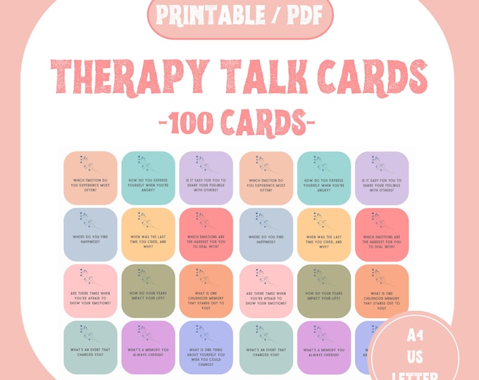 Therapy Question Cards for Teens: 100 DBT Conversation Starters ...