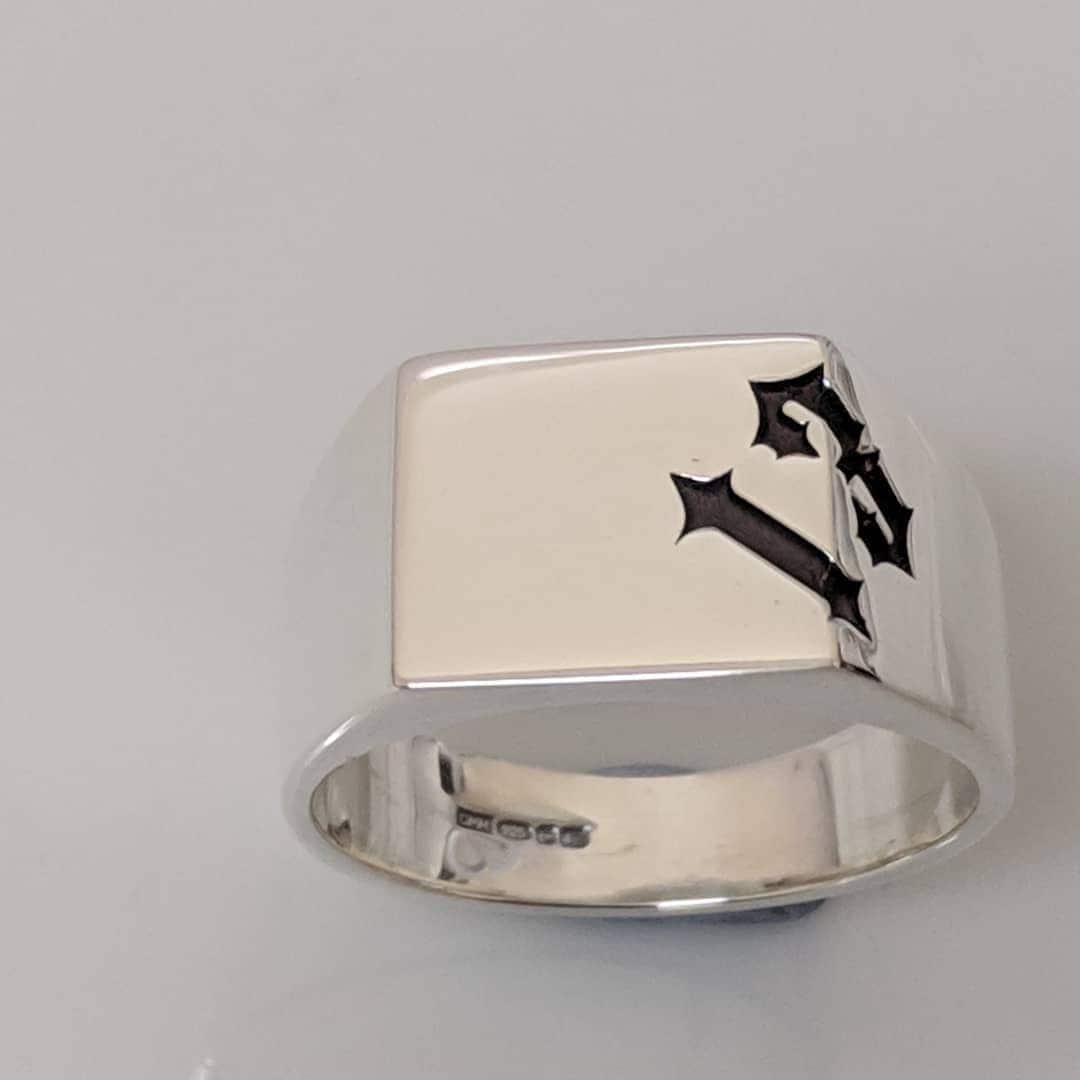 925 Sterling Silve Thirteen Ring, XIII Ring, 13 Ring Lucky Number Ring ...