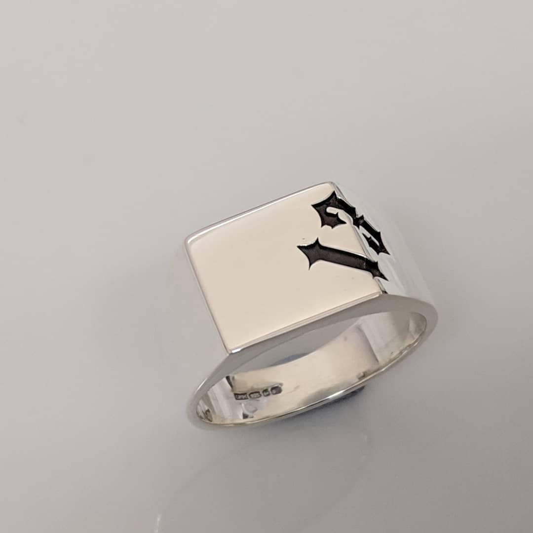 925 Sterling Silve Thirteen Ring, XIII Ring, 13 Ring Lucky Number Ring ...