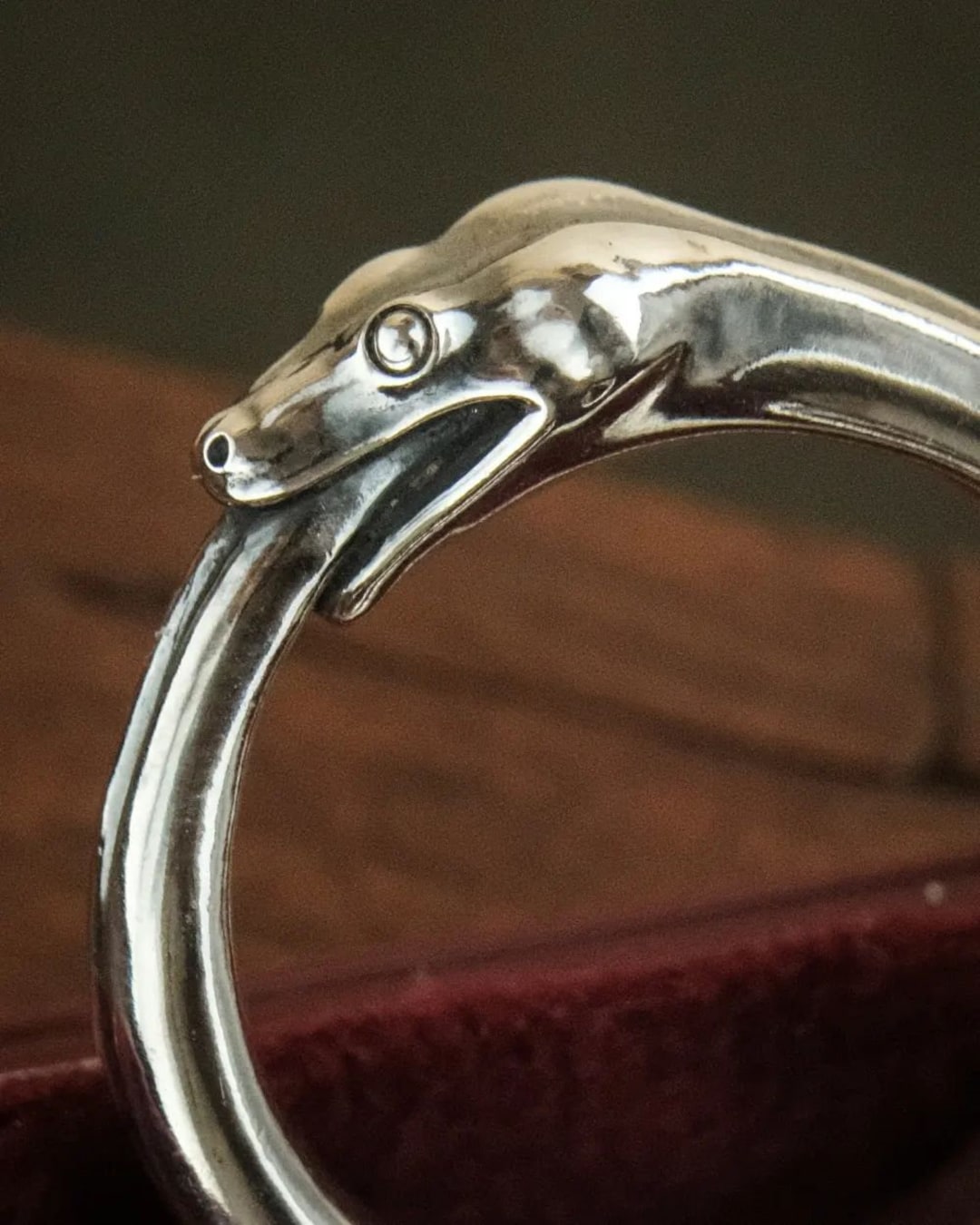 925 Sterling Snake Ring, Ouroboros Snake Silver Mens Ring, Snake Rings ...