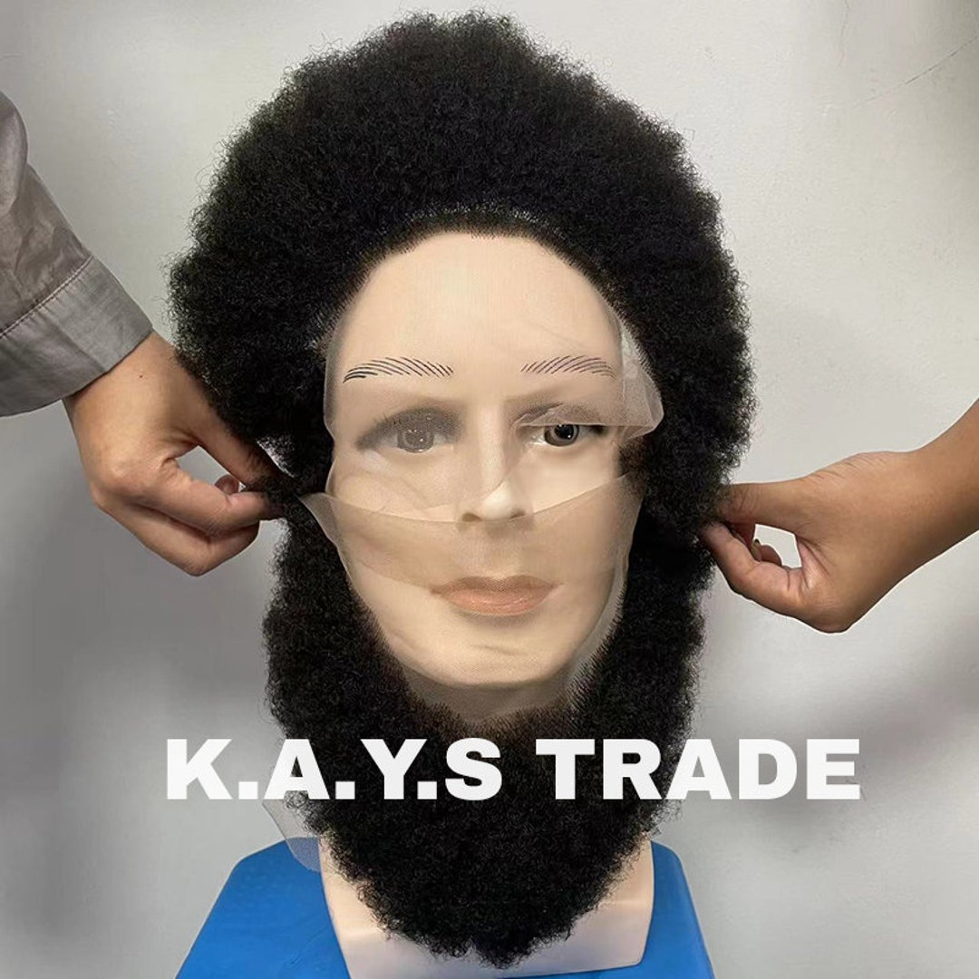 Virgin Human Hairline Full Lace Beard Indian Virgin Human - Etsy