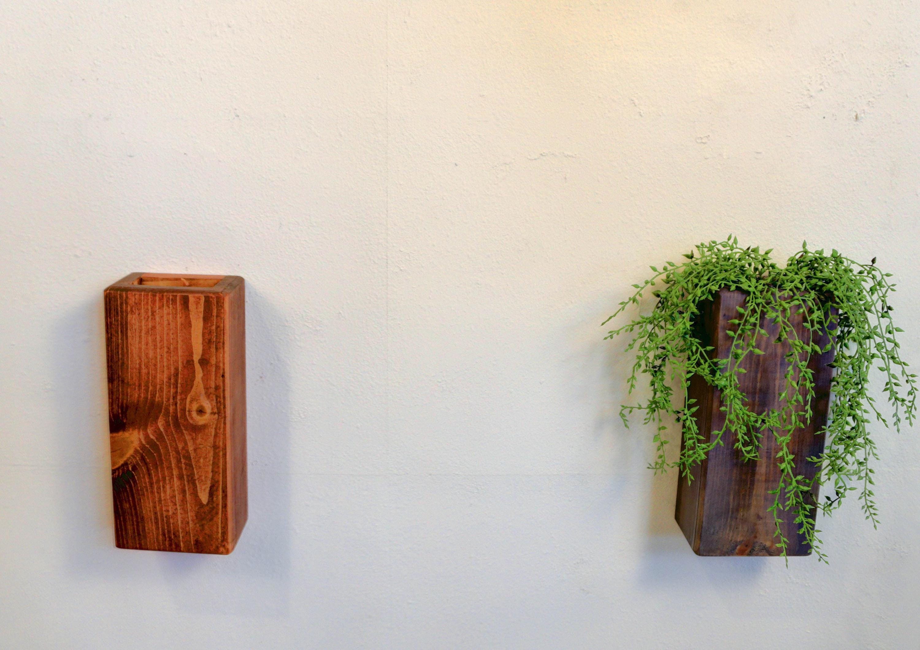 Farmhouse Wood Wall Sconce Set: Rustic Kitchen Utensil Holder or ...