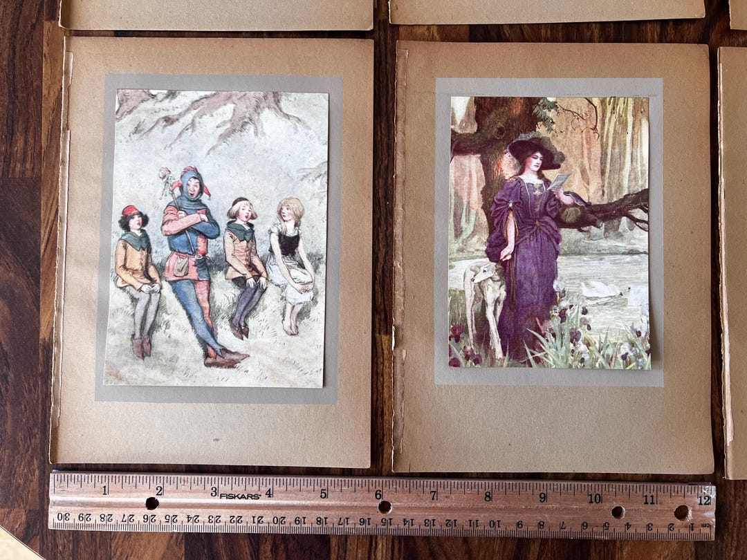Antique Book Plates | Images for Framing, Mixed Media Art, Collage ...