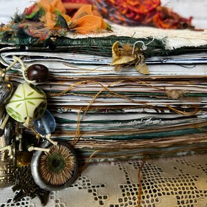 Enchanted Handmade Journal Junk Journal Creative Journal - Etsy