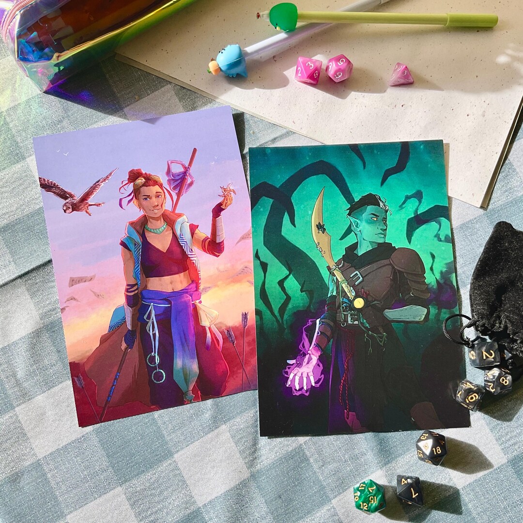 Critical Role Fanart Prints - Etsy