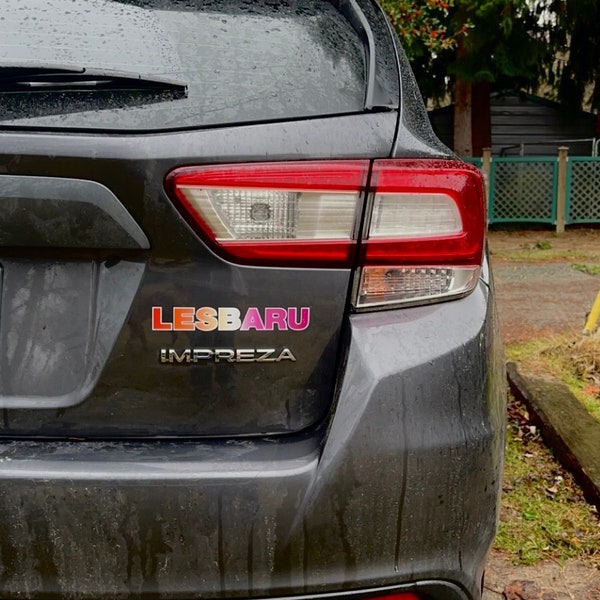 Lesbaru Stickers - Etsy