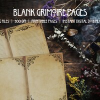 Grimoire - Etsy