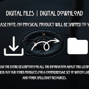 Printable Basic Moon Water Labels | Four Moon Phases | Digital Download | Pagan | Moon Witch ...