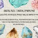 Printable Crystal Poster | Crystal Meanings & Uses | A4 Size | PNG and ...