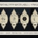 Printable Basic Moon Water Labels | Four Moon Phases | Digital Download ...